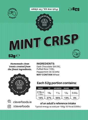 Mint Crisp Bar | CleverFoods – Cleverfoods.ie